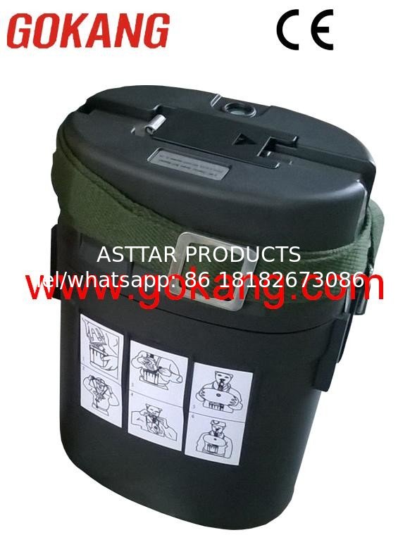 CE certification mining self rescuer, best quality isolated chemical oxygen mining self rescuer