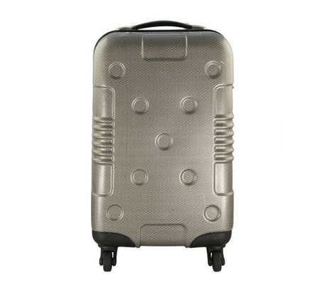 Катят таможней, котор случай вагонетки чемодана Tourister ABS багажа перемещения серый