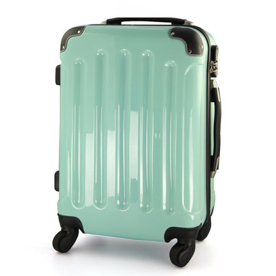 Красотка салатовый BV чемодана Tourister багажа вагонетки перемещения ПК