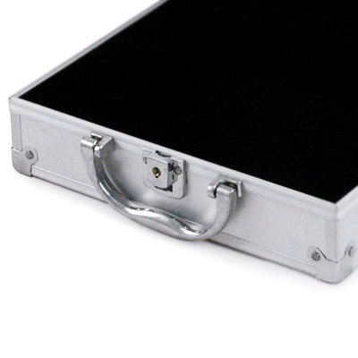 Алюминиевые Toolboxes портфелей, серебряные водоустойчивые трудные случаи свертывая мешок инструмента с зеркалом