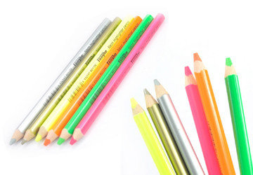 Colorful Personalized Dry Highlighter Pencil For Kids