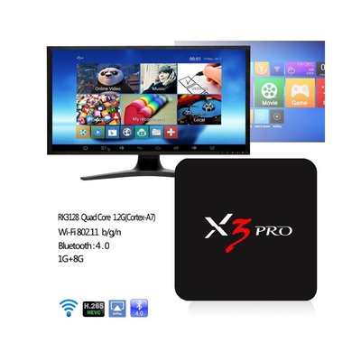 Install your apk paid iptv channel cheapest mini Quad Core WIFI 3D 4K smart ott internet android 7.1 hotel tv box