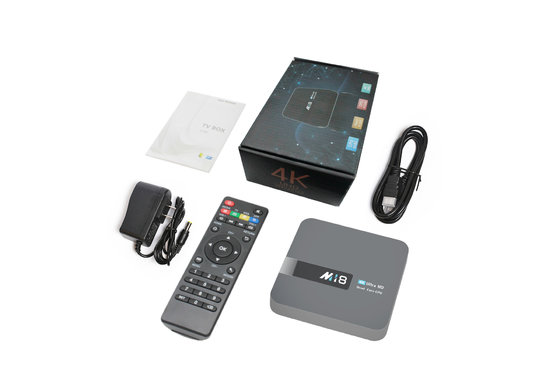 Stable quality best price M18 2gb ram 16gb rom quad core wifi built-in your boot logo and app browser tv box for sale