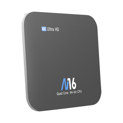 latest M6 Top android smart tv box 4K internet media streaming box android tv device programming custom new products