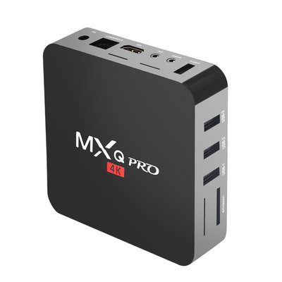 Mxq pro s905x s905w quad core android tv box mini tv set top box stb device with iptv channels