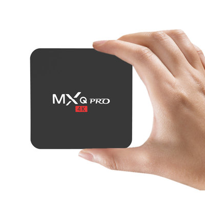Mxq pro s905x s905w quad core android tv box mini tv set top box stb device with iptv channels