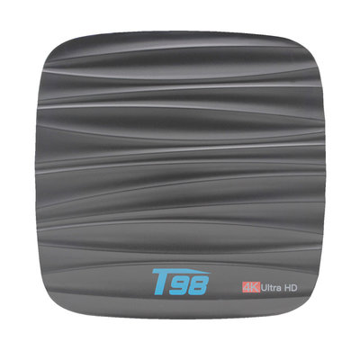 Original T98 rk3328 quad core como funciona 4gb ram 16gb rom codi 18.0 4k hd video android box ott tv iran tvbox
