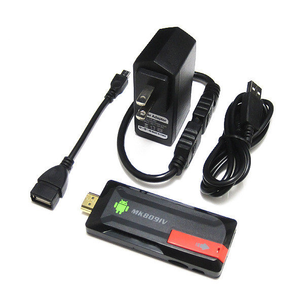 MK809IV tv stick Cheapest Android 7.1 mini pc setup box smart tv streaming dongle with remote for telecom company