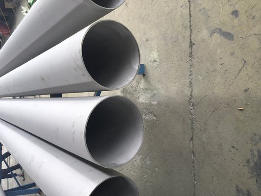 AISI 304 316L Seamless Stainless Steel Pipes OD 6 - 630 mm , 5 - 6 m Length