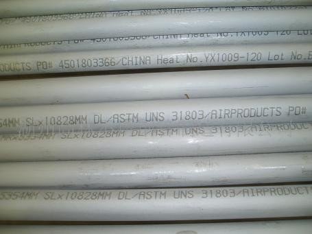 S31803 Duplex Stainless Steel Seamless Tube For Boiler And Heat Exchanger ASTM A789