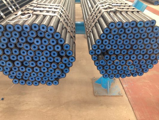 Schedule 80 API 5L Carbon Steel Seamless Pipe 50mm For Fluid Transport , Boiler