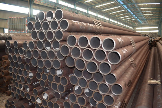 High Temperature CS Seamless Pipe 3" 4 Inch , Extrusion Seamless Carbon Steel Tube