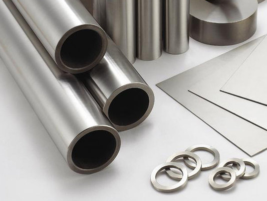 Pure Titanium Alloy Steel Seamless Tubes Of Sheet Metal , Stamping And Welding Parts