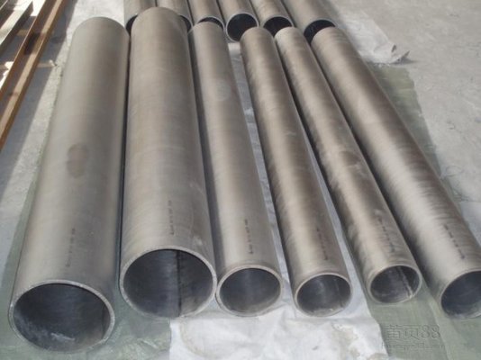 Round Polished 80MM Seamless Titanium Pipe In Chemical Industrial / Petroleum