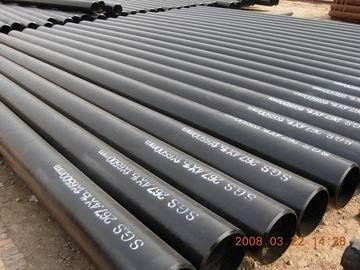 Welding API 5L ERW Steel Pipe / ERW Carbon Steel Pipe OD Size 219mm - 820mm