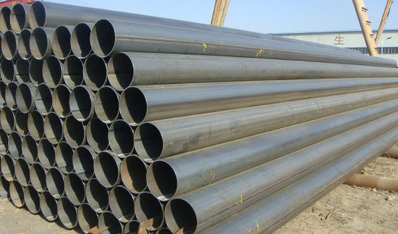 Round Welded LSAW Steel Pipe , Longitudinal Submerged Arc Welding Pipe 60mm - 3500mm
