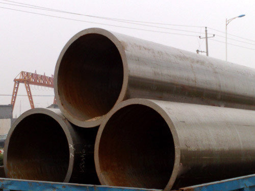 ASME API Thick Wall SSAW / LSAW Straigth Seam Welded Pipe , CS / Low Alloy Steel