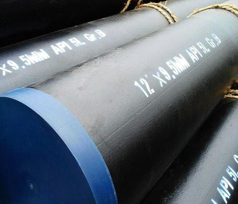 Q345 / 235 Mild Straight ERW API 5L Steel Pipe for X52 Petroleum Pipeline Pipe