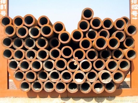 Large Diameter 6" Seamless Boiler Tubes And Welded Steel Pipe , Oiled Or Black Painted