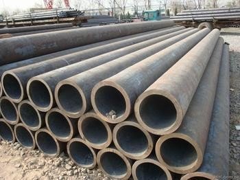 Large Diameter 6" Seamless Boiler Tubes And Welded Steel Pipe , Oiled Or Black Painted