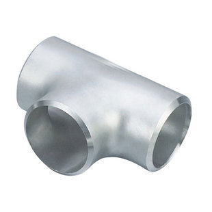 304 304L 310 Stainless Steel Pipe Fittings Equal Tee , Recuding Tee Cold Forming