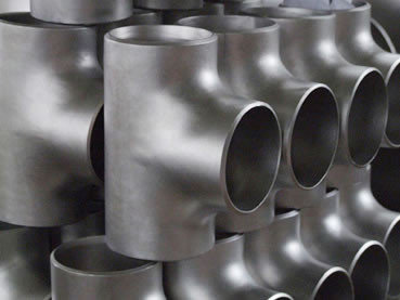 Galvanized Seamless Stainless Steel Pipe Fittings DIN 2615 API Equal Tee / Reducing Tee