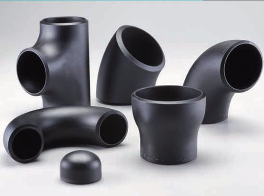 SCH40 ASTM A234 WPB Carbon Steel Tube Fittings Welded 26" To 80" Sanitary Fittings