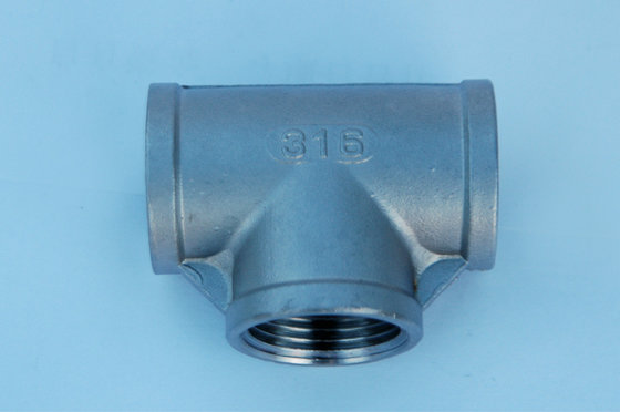 304 304L 310 Stainless Steel Pipe Fittings Equal Tee , Recuding Tee Cold Forming
