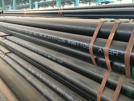 FBE Coated Seamless Steel Tube Black SMLS PIPE API 5L / ASTM A106 GR.B