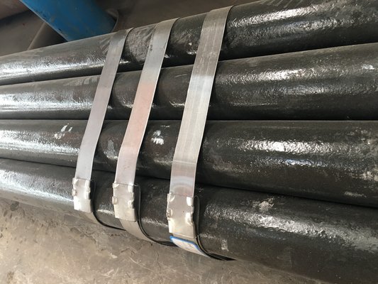 FBE Coated Seamless Steel Tube Black SMLS PIPE API 5L / ASTM A106 GR.B