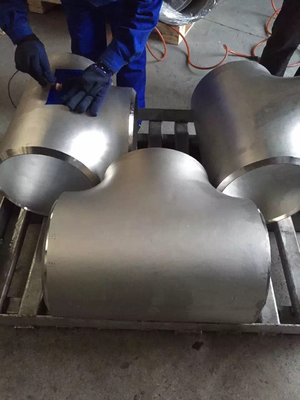 1/2-20 Inch Cold Extrusion 310s Stainless Steel Reducing Tee Equal Tee Pipe Fitting