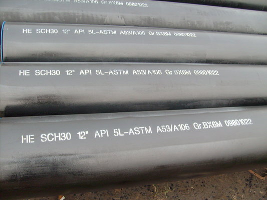 NACE MR0175 5L API Steel Pipe High And Low Carbon Steel Pipe For Gas