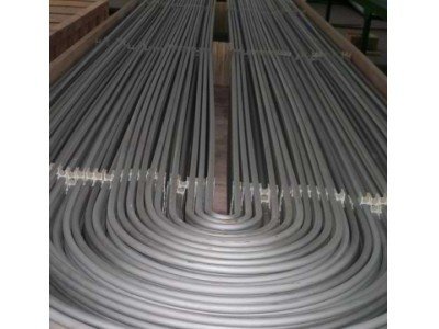 U Shape ASTM A213 Stainless Steel Heat Exchanger Tube with 2mm - 8mm Thickness