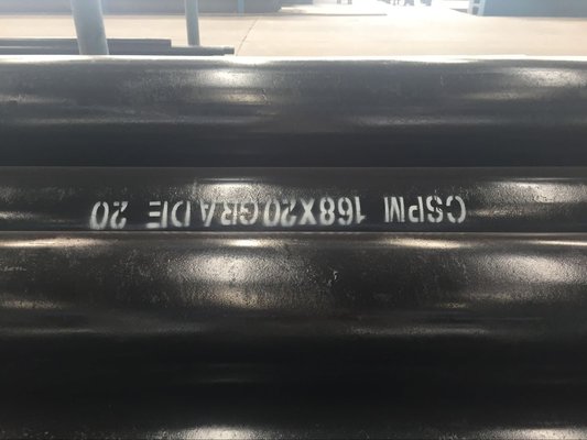 GB / T 8162 Carbon Steel Seamless Pipe Grade 20 Blank and Black Painting
