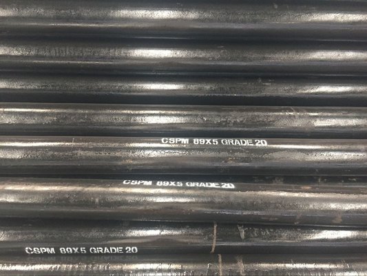 GB / T 8162 Carbon Steel Seamless Pipe Grade 20 Blank and Black Painting