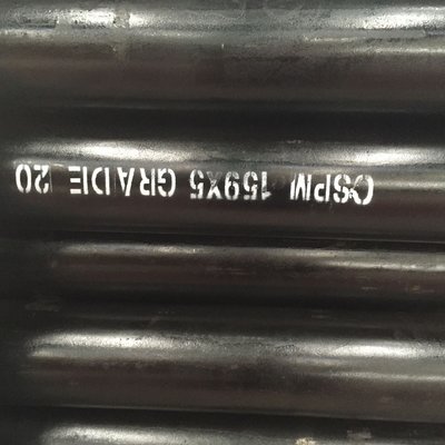 GB / T 8162 Carbon Steel Seamless Pipe Grade 20 Blank and Black Painting