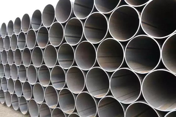 Transport Oil / Petrol / Water Welded ERW Steel Pipe Thickness 1.5mm - 40mm