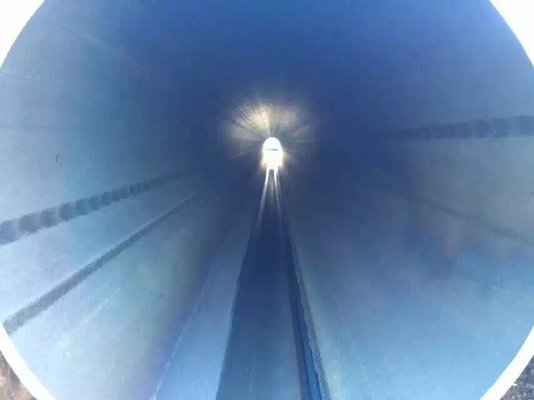 Transport Oil / Petrol / Water Welded ERW Steel Pipe Thickness 1.5mm - 40mm