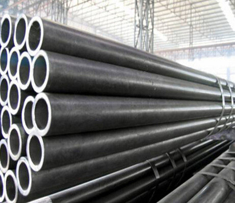 Carbon Cold Drawn / Hot Rolled CS Seamless Pipe Black Painting JIS Standard Thickness
