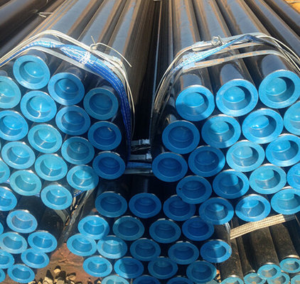ASTM A106 Gr. B Black Carbon Steel Seamless Pipe Sch40 Sch80 Std For Fluid Transport