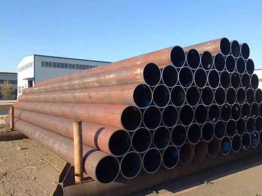 API 5L X42 X52 X60 ERW Steel Pipe Straight Steel Oil / Gas Line Pipe 6 - 25mm Thick
