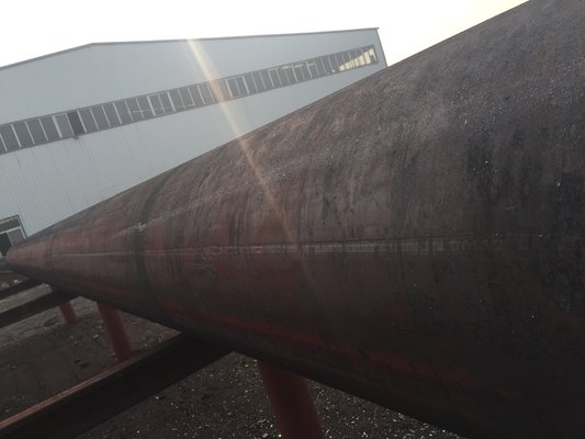API 5L X42 X52 X60 ERW Steel Pipe Straight Steel Oil / Gas Line Pipe 6 - 25mm Thick