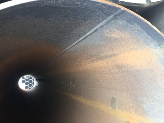 API 5L X42 X52 X60 ERW Steel Pipe Straight Steel Oil / Gas Line Pipe 6 - 25mm Thick