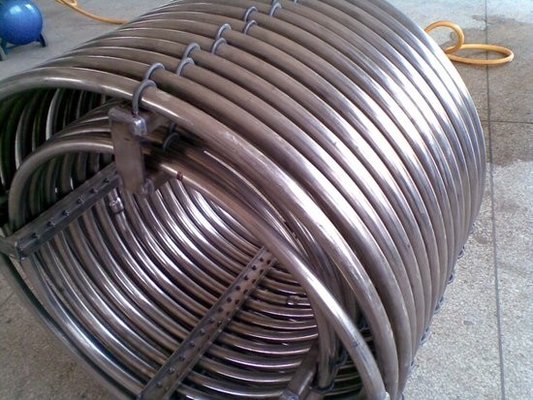 0.5mm - 20.0mm Coil Pipe Heat Exchanger Tubing Grade 304 , 304L , F321 , 310S