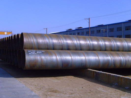 Q235 API5L GrB X65 SSAW Carbon Steel Pipe 100 * 50 * 2.5 For Oil Industry