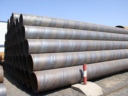 Q235 API5L GrB X65 SSAW Carbon Steel Pipe 100 * 50 * 2.5 For Oil Industry