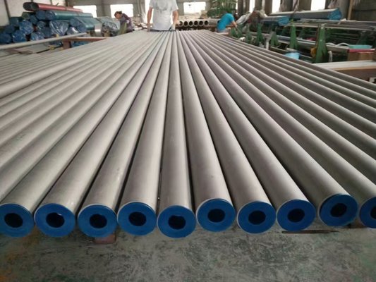 Fixed Length Stainless Steel Seamless Pipe Pickling High Nickel 304L Ni 10.5%