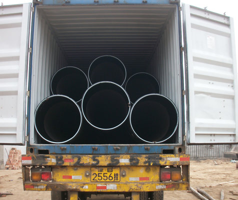 API 5L GR.B X52 X65 LSAW Steel Pipe Black / Galvanised Steel Pipes For Construction