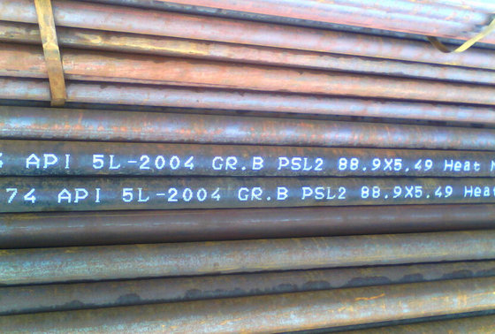 Gas / Water / Oil Transportation CS Seamless Pipes Low Carbon Steel Pipe