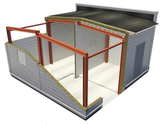China Rock wool sandwich panel Sandwich Panel Rock Wool Sandwich Panel supplier supplier